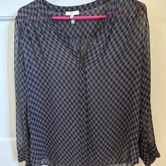 Joie | Tops | Joie Silk Blouse | Poshmark